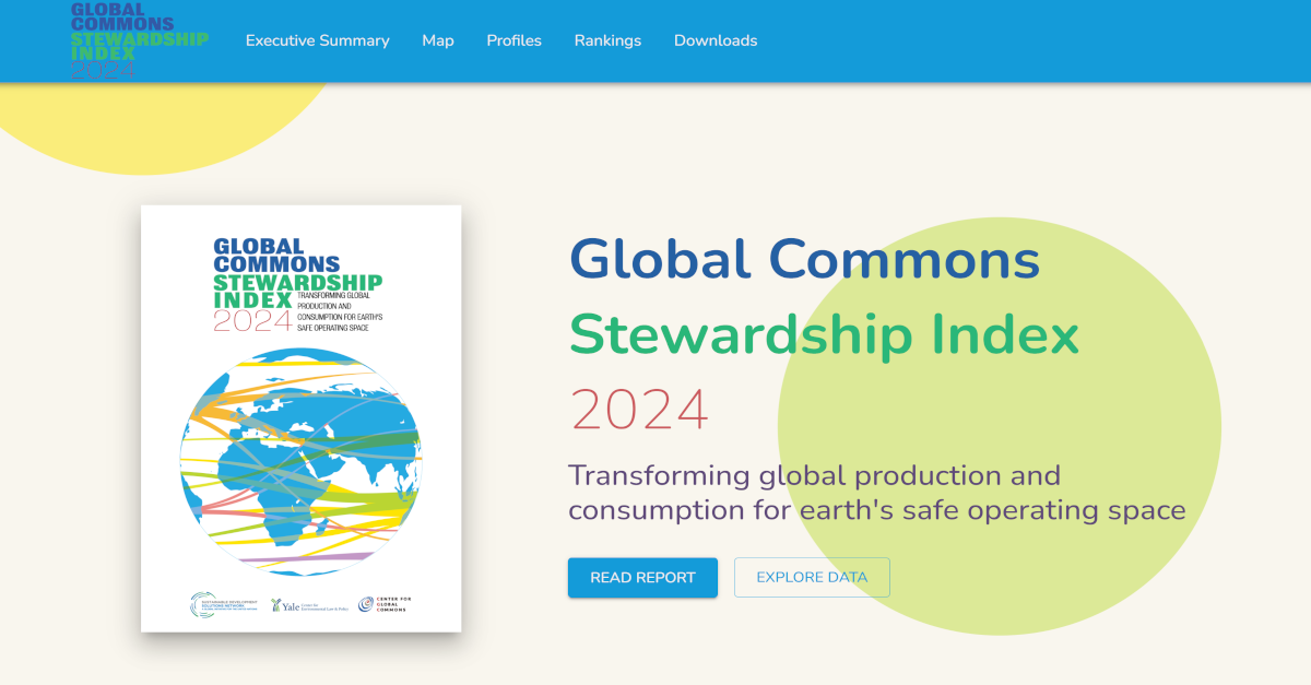 Global Commons Stewardship Index 2024